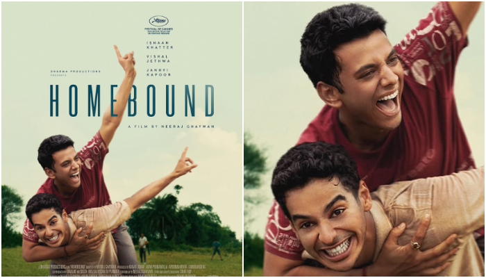 'Homebound' FIRST poster OUT: Ishan Khatter, Janhvi Kapoor's film to ...