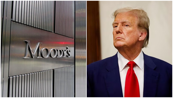 Moody's downgraded credit rating of America from Aaa to Aa1 കടം ...