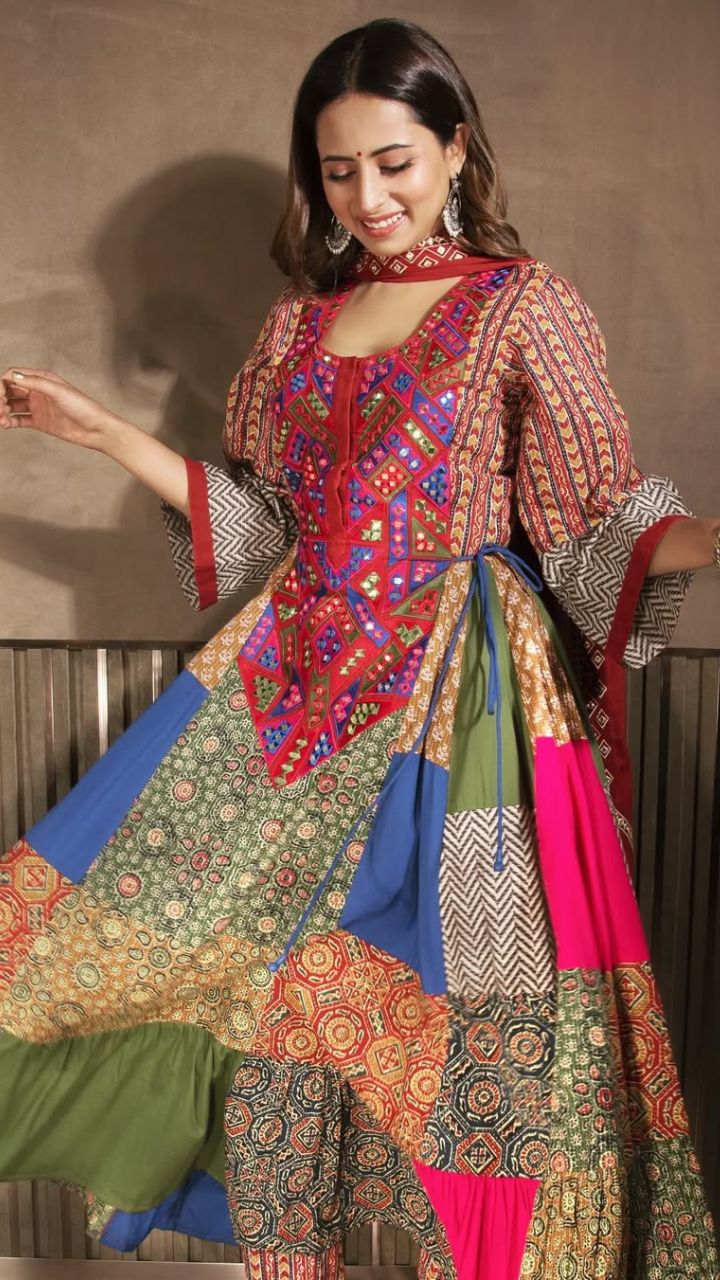 Patchwork Suit Design: बचे हुए फैब्रिक को जोड़कर बनवालें डिजाइनर ...