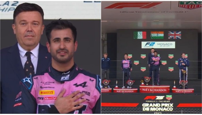 Indian national anthem echoes at Monaco as Kush Maini claims historic ...