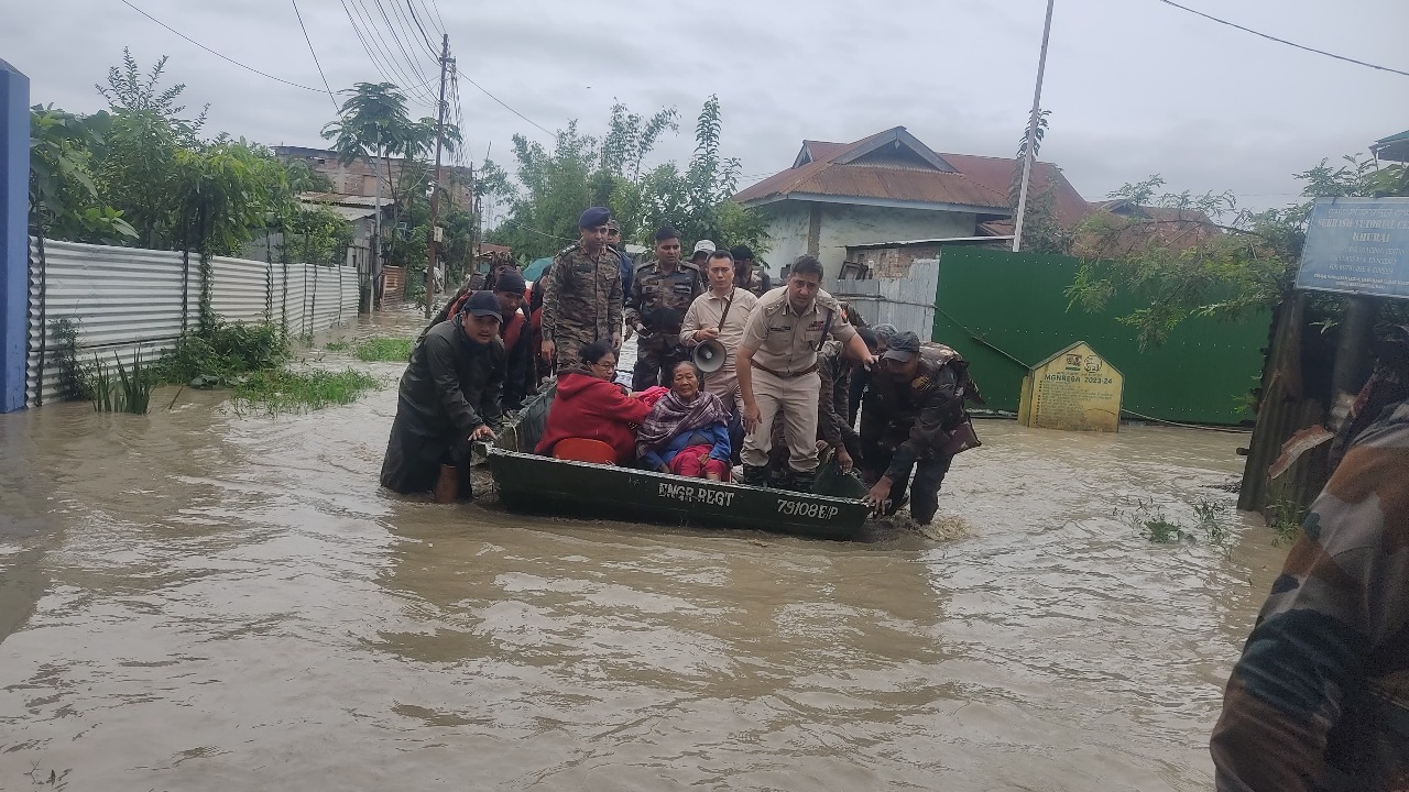 Flood havoc in Manipur: Over 19,000 displaced, 3,365 houses damaged, 31 ...