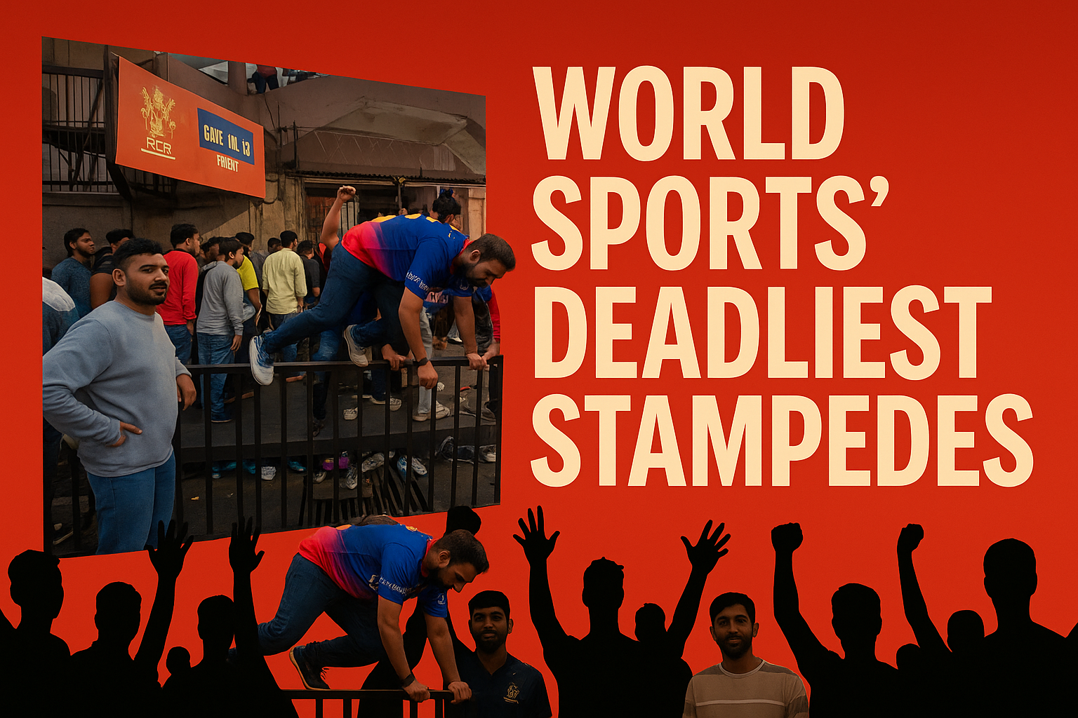 RCB victory celebration tragedy: 5 deadly stampedes that shocked the ...