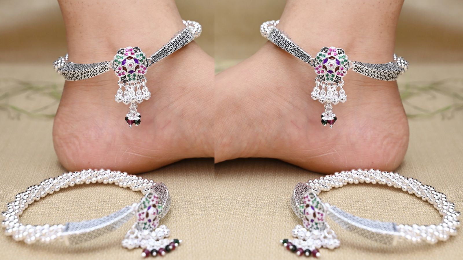 Kada Payal Design: पैरों की झंकार से झूम उठेगा घर, पहनें कड़ा पायल की ...