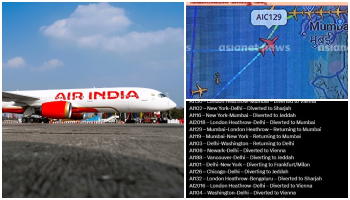 വ്യോമഗതാഗതം താളംതെറ്റി, വിമാനങ്ങൾ തിരിച്ച് വിളിച്ച് എയർ ഇന്ത്യ ...