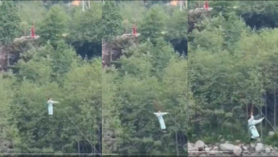 ಮನಾಲಿಯಲ್ಲಿ ಜಿಪ್‌ಲೈನ್ ದುರಂತ: 30 ಅಡಿ ಎತ್ತರದಿಂದ ಬಿದ್ದ ಯುವತಿ: ವೀಡಿಯೋ ...