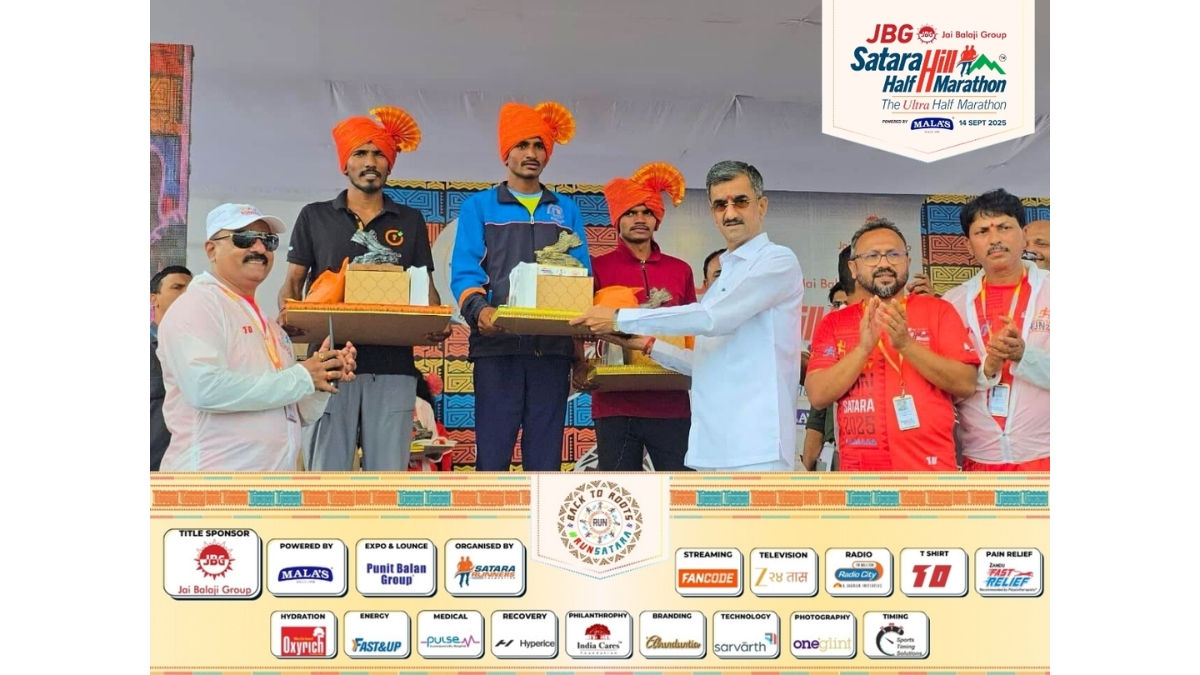 JBG Satara Hill Half Marathon 2025: A Rain-Soaked Yet Record-Breaking Celebration of Running ...