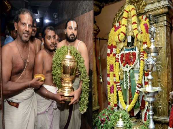 கோப்பையை வைத்து பூஜையை போட்ட சிஎஸ்கே நிர்வாகம்!! - csk franchisees do ...