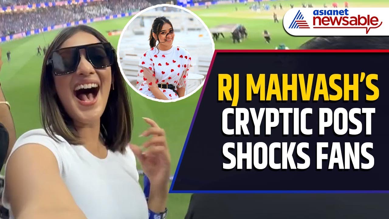 RJ Mahvash’s Cryptic Post Amid Chahal-Dhanashree Divorce – 'Far From Lies & Deceit' | Asianet ...