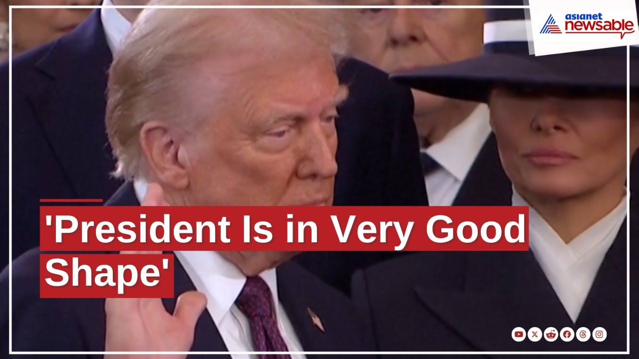 'President Is in Very Good Shape' — WH Press Secy Leavitt Shares Trump ...