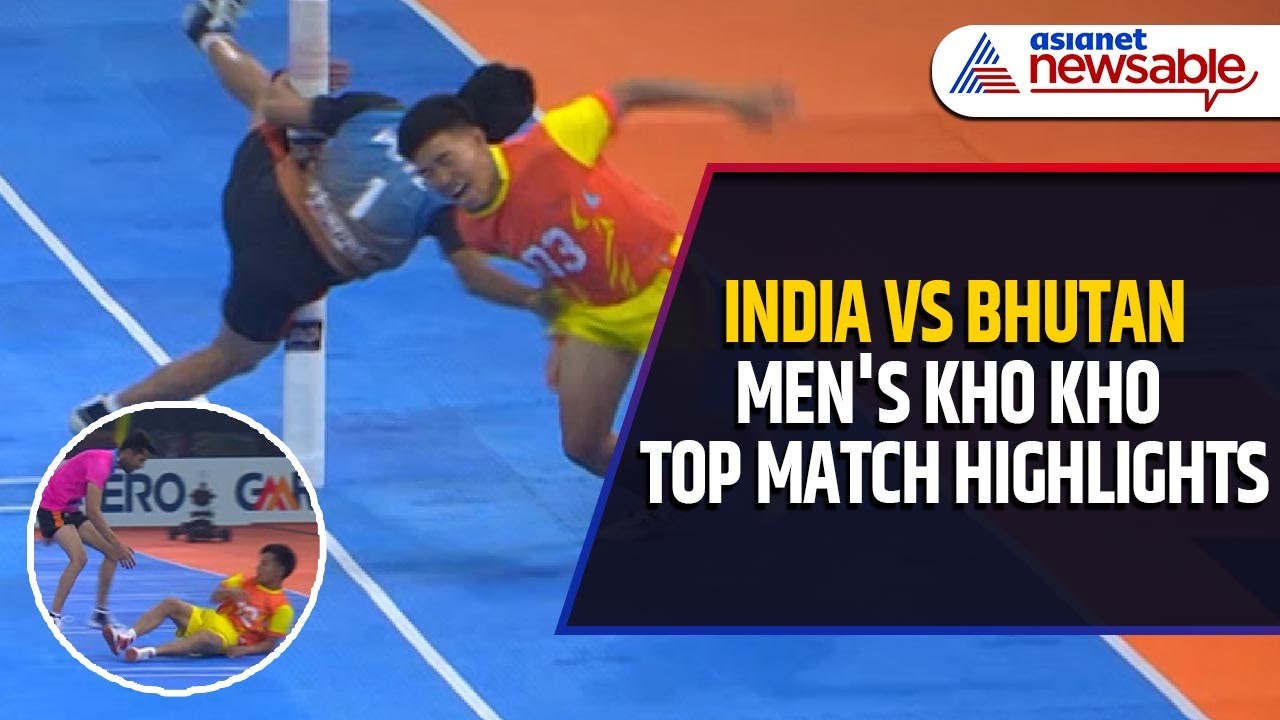 Kho Kho World Cup 2025: Top Moments as Indian Men's Team Thrashes Bhutan With Score of 71-34 ...