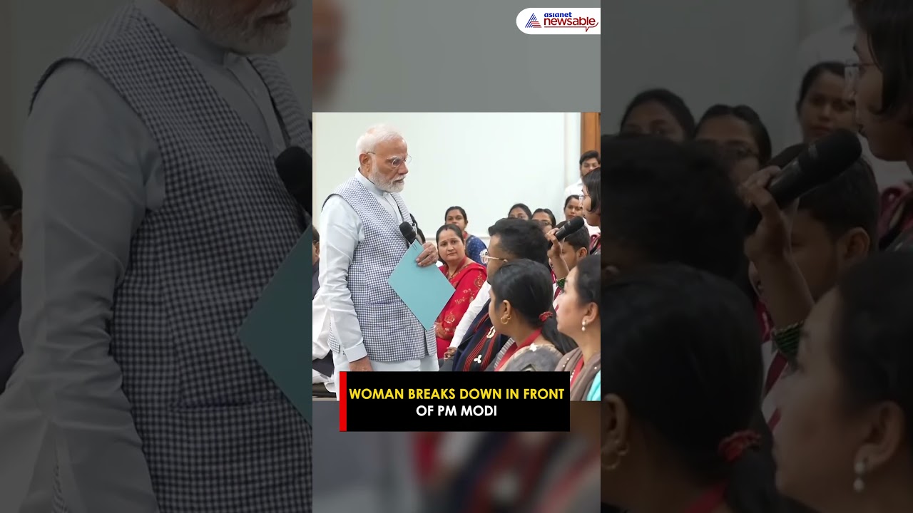 Woman Breaks Down in Front of PM Modi, Credits MUDRA YOJANA for Life ...